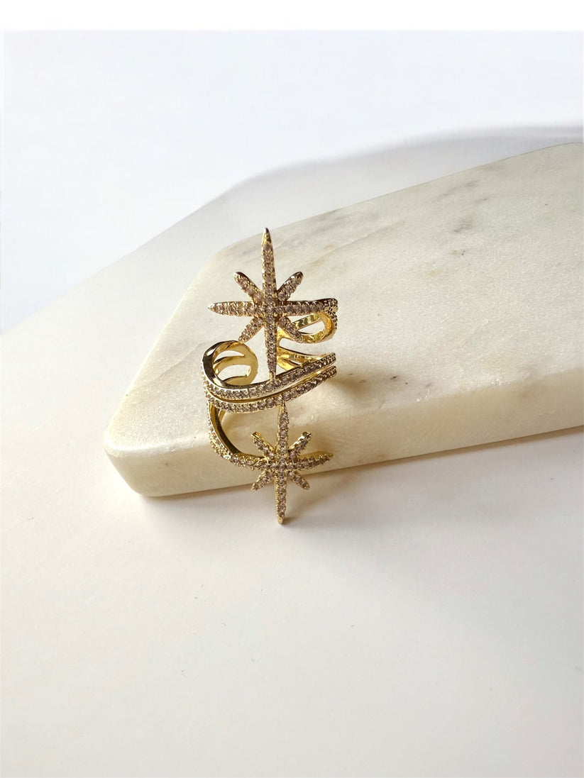 Double star adjustable ring – Vita Ambita